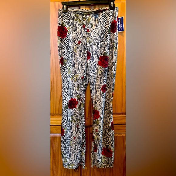 Express | Pants & Jumpsuits | Y2k Express Snake Skin Slinky Pants With ...